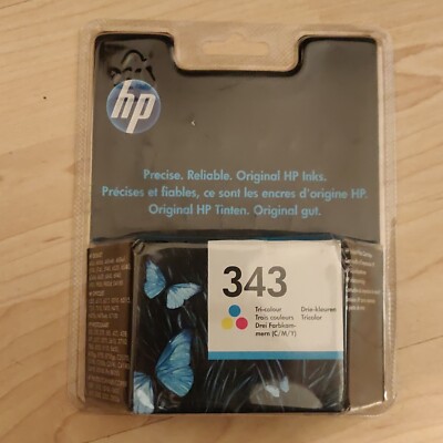 HP 343 Multipack TRi-Colour. Nov /2011. C8766EE. Vivera. Original ...