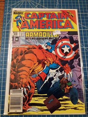 Captain America 308 Marvel Comics 6.0 H3-253 Newsstand | eBay