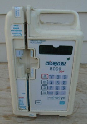 IV & Fluid Administration - Sigma 8000 Plus