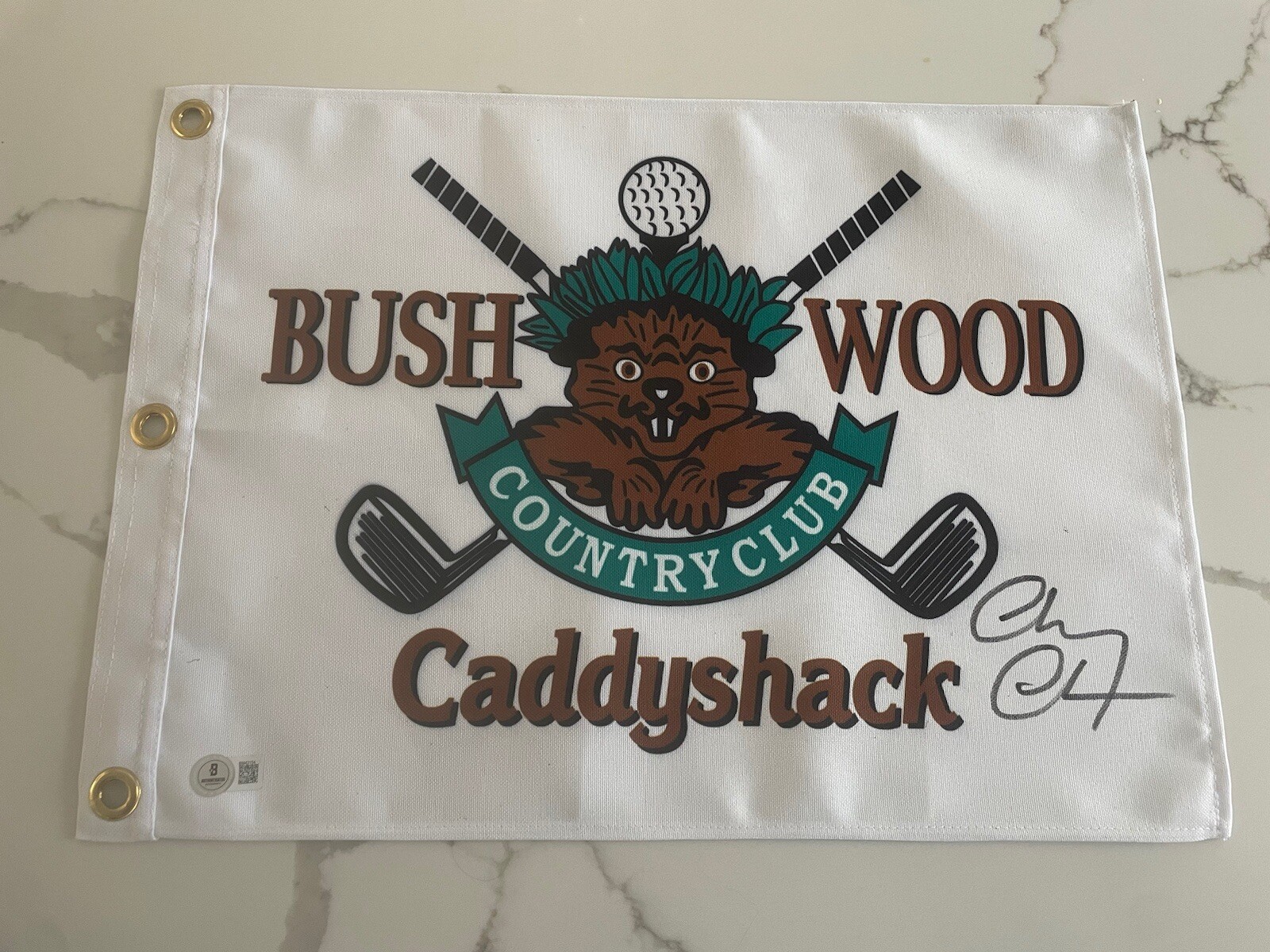 Chevy Chase Signed Autographed Bushwood Country Club Caddyshack Golf ...