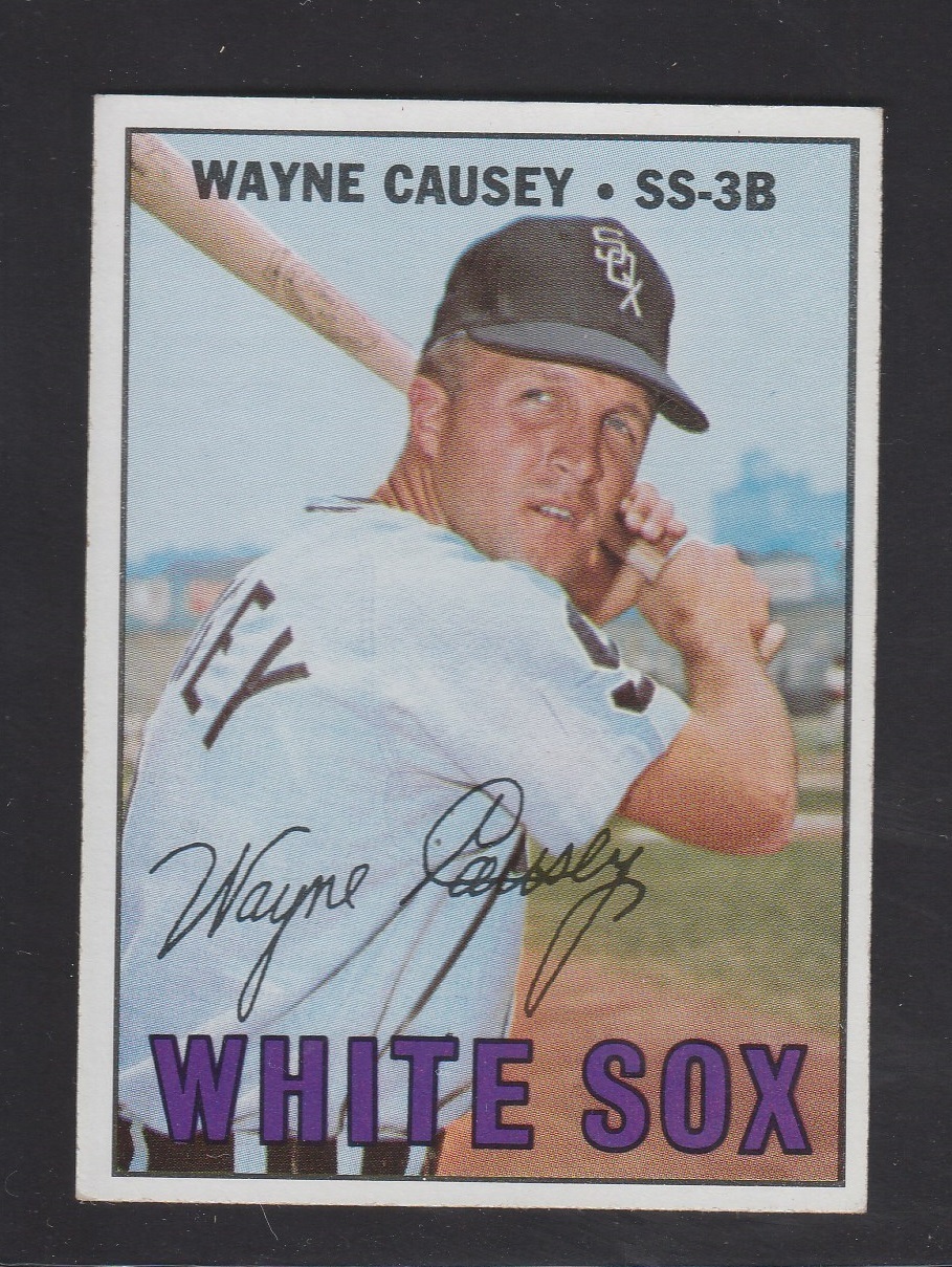 1967 TOPPS BASEBALL # 286 WAYNE CAUSEY EX+ INV 1373 | eBay