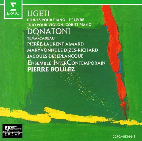 György Ligeti / Franco Donatoni / Pierre-Laurent Aimard, Maryvonne Le ...