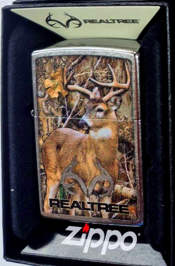 Cool Realtree Camoflage Deer Hunter Zippo Lighter | eBay