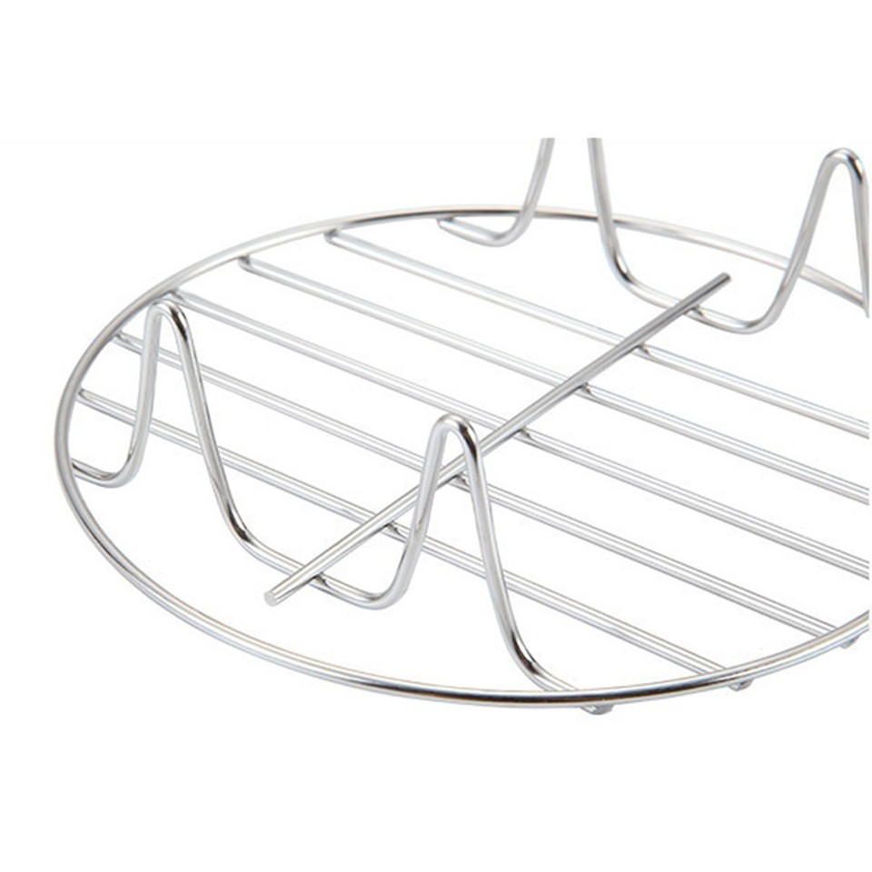 Air Fryer Accessories Round Cooking Rack Easy Installation Method For ...