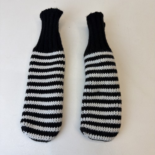 Zebra Knit Putter Headcover Golf Set Of 2 Putt Putt | eBay