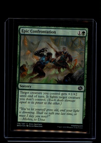 MTG Epic Confrontation #176 Common Foil The Brothers' War | eBay