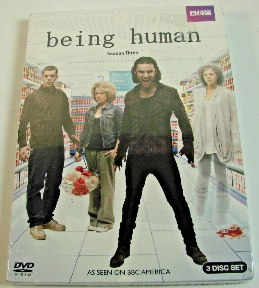 Being Human: Season Three (DVD, 2011, 3-Disc Set) for sale online | eBay