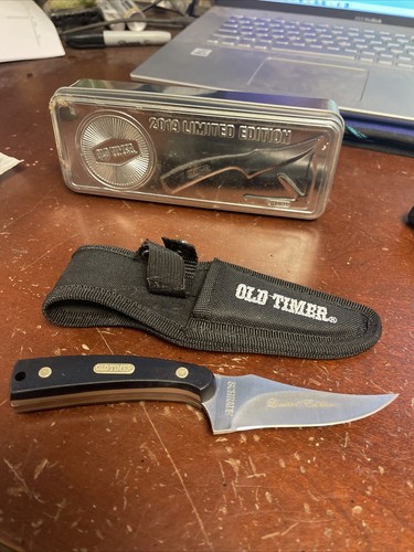 SCHRADE 152OT OLD TIMER Sharpfinger full tang fixed blade knife 7" | eBay