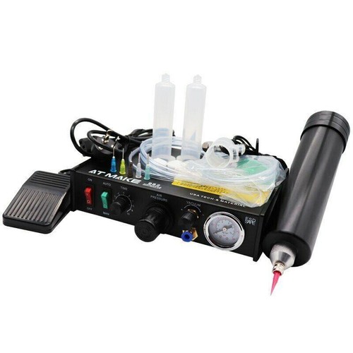 982 Semi-Automatic Dispenser 220V/8W AB/UV Glue Injection Glue Gluing ...