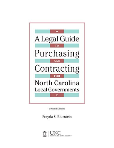 Legal Guide to Purchasing and Contracting for North Carolina Local ...