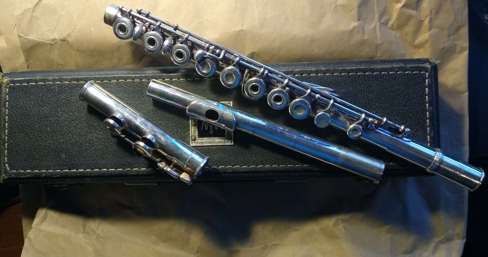 King Cleveland Open-Hole Flute, USA, with case, Good Condition | eBay