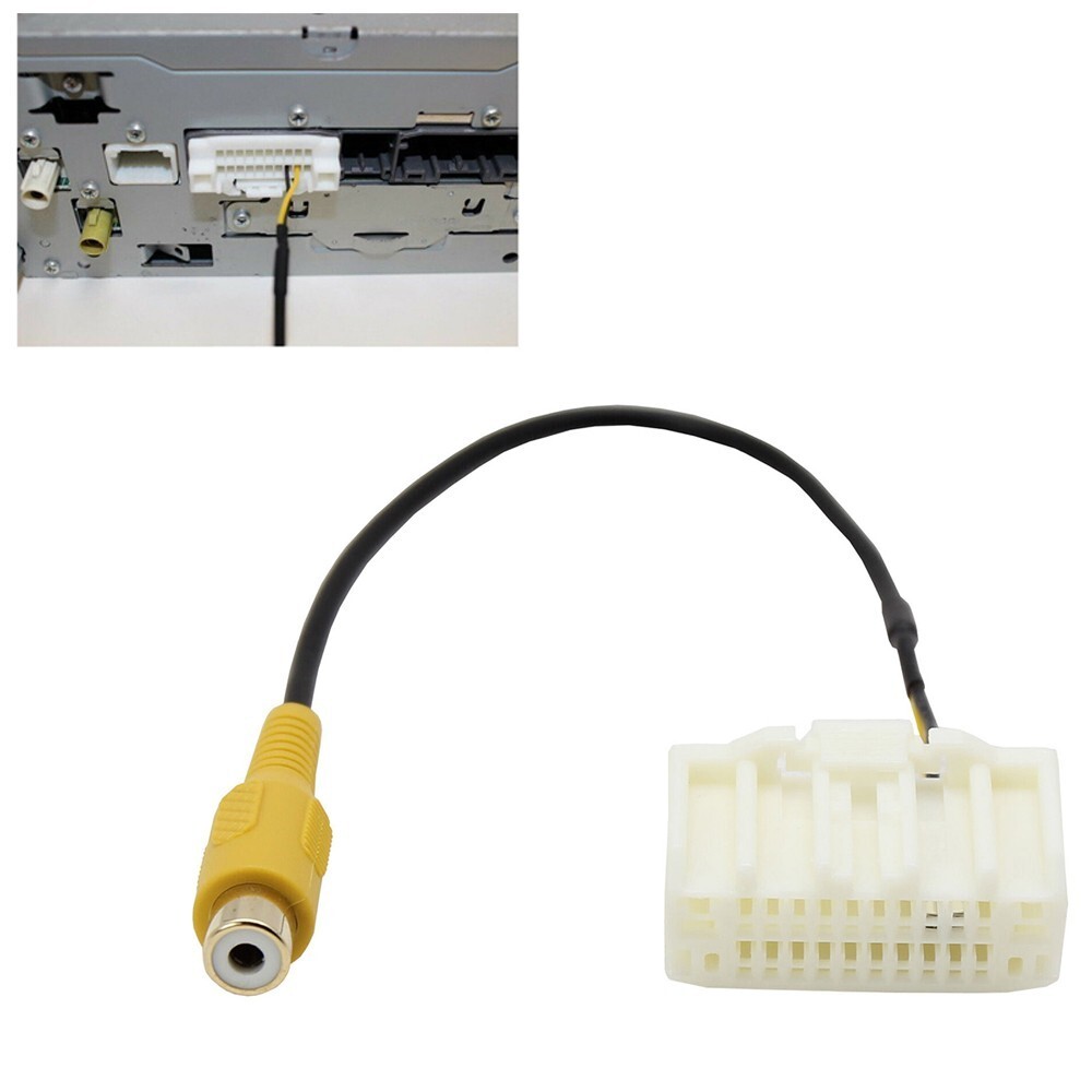 PVC Automotive Material Backup Camera RCA Input Video Harness for Dodge ...
