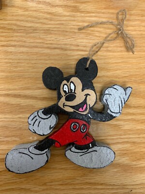 Handmade Mickey Mouse Ornament | eBay