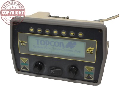 TOPCON 9164-0004 SYSTEM FIVE DOZER CONTROL BOX, MACHINE CONTROL, 5, GPS ...