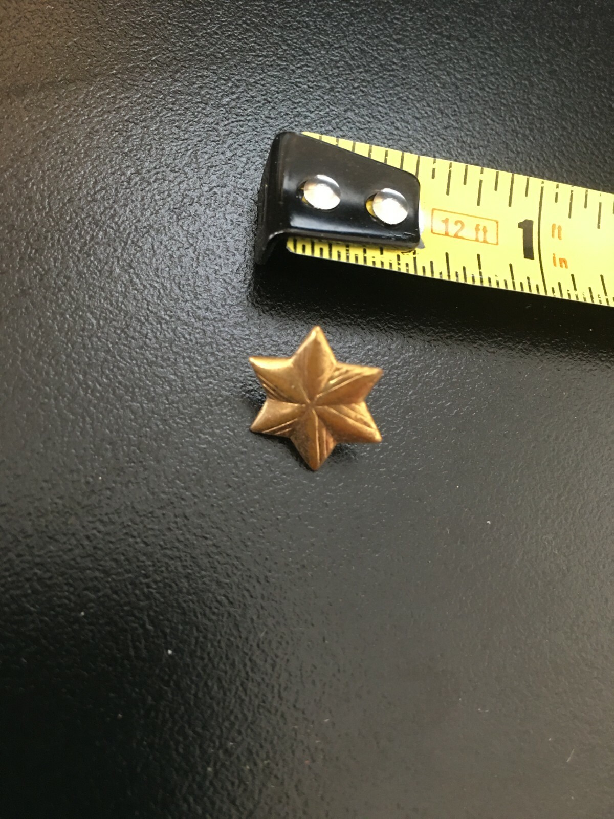 Vintage US Military 6 Point Gold Tone Star Pin | eBay