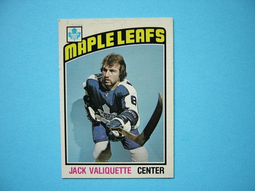 1976/77 O-PEE-CHEE HOCKEY CARD #294 JACK VALIQUETTE ROOKIE NM SHARP ...