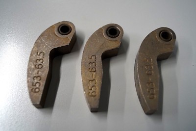 OEM Arctic Cat Snowmobile Set of 3 Clutch Weight Cam Arm 63.5 gram 0746 ...