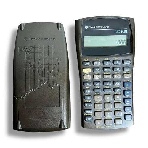 Texas Instruments BA 2 II PLUS Advanced Business Analyst Calculator ...