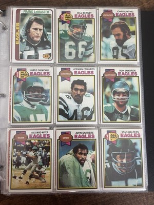 18 Vintage 1978-80 Philadelphia Eagles Trading Cards | eBay