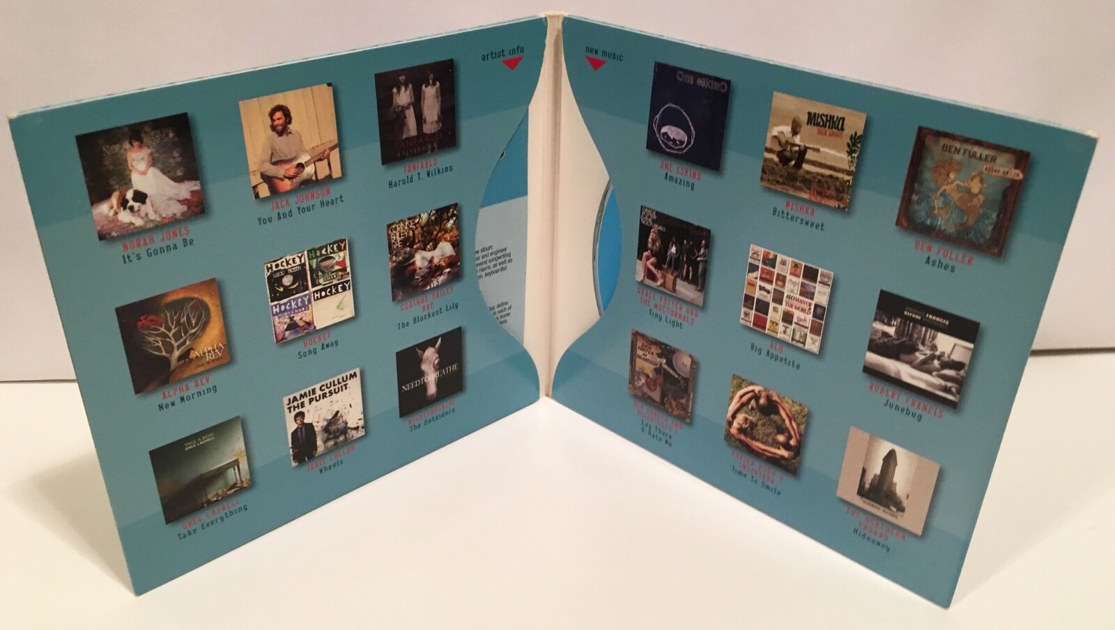 WFUV 90.7 FM NEW MUSIC SAMPLER CD 2010 PROMO DISC INDIE ALTERNATIVE ...