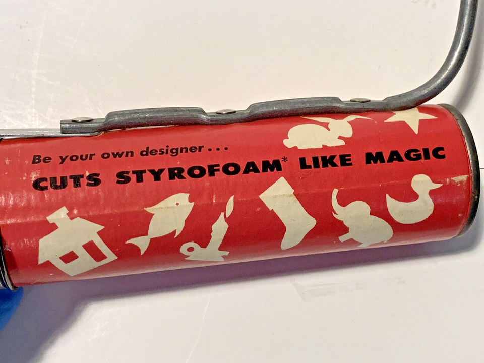 RETRO VTG Craft House Styrofoam Cutter D Battery Operated HEATS UP PRE ...