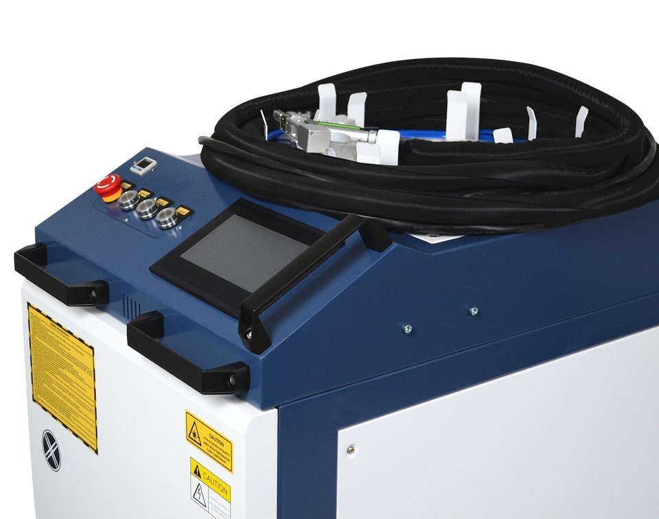 2000W CW Fiber Laser Rust Cleaner Handheld Cleaning Machine Dual Scan ...