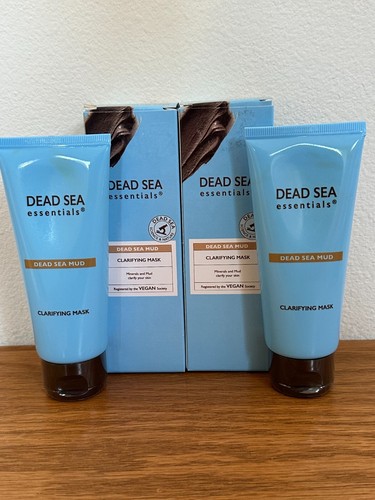 Lot of 2 Ahava Dead Sea Essentials Mud Clarifying Mask Minerals Vegan 3 ...