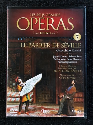 Les plus grands Opéras : Le barbier de Séville - Rossini / DVD Altaya n ...