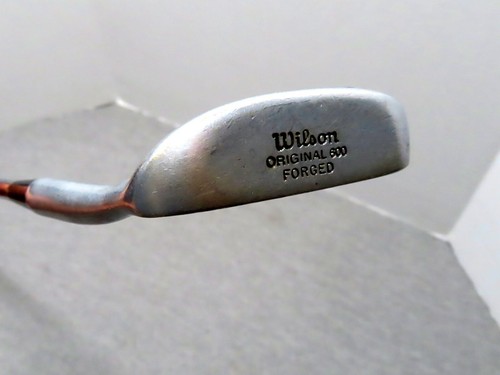 Vintage Wilson Original 600 Forged Blade Putter RH Pro Only Grip 35.5 ...