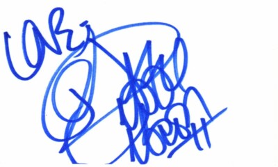 Debbie Gibson Signed Autographed 3x5 Index Card - singer - songwriter ...