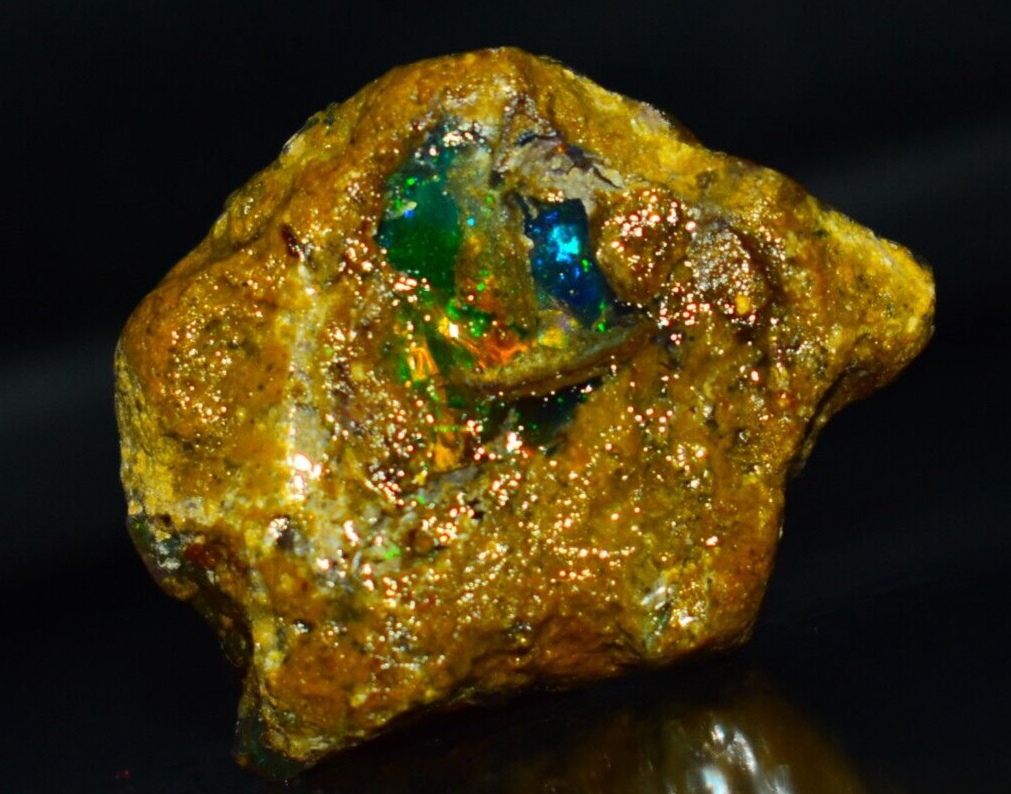 Red Opal Rough 24.85 Carat Natural Ethiopian Opal Raw Welo Opal ...