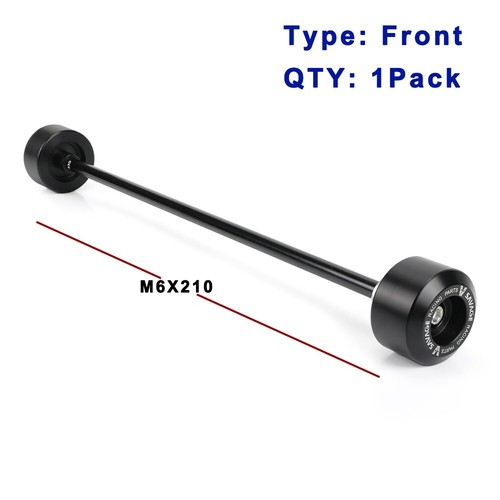 CNC Front Wheel Axle Fork Slider Crash Protector For YAMAHA YZF R1/R6 ...