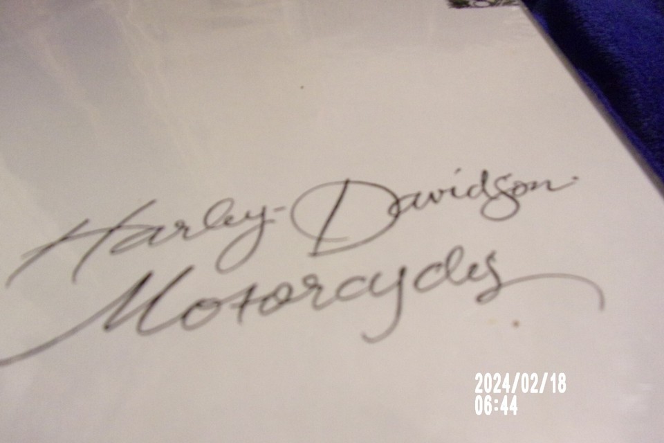 7 Harley Davidson Motorcycles Scrapbook 12x12 Overlay Transparency EK ...