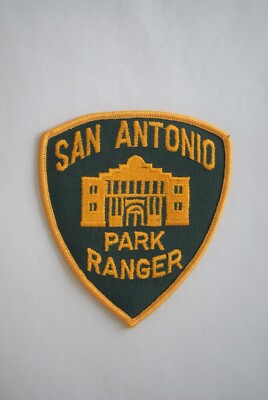San Antonio Park Ranger 4.5 inch high patch, Texas | eBay