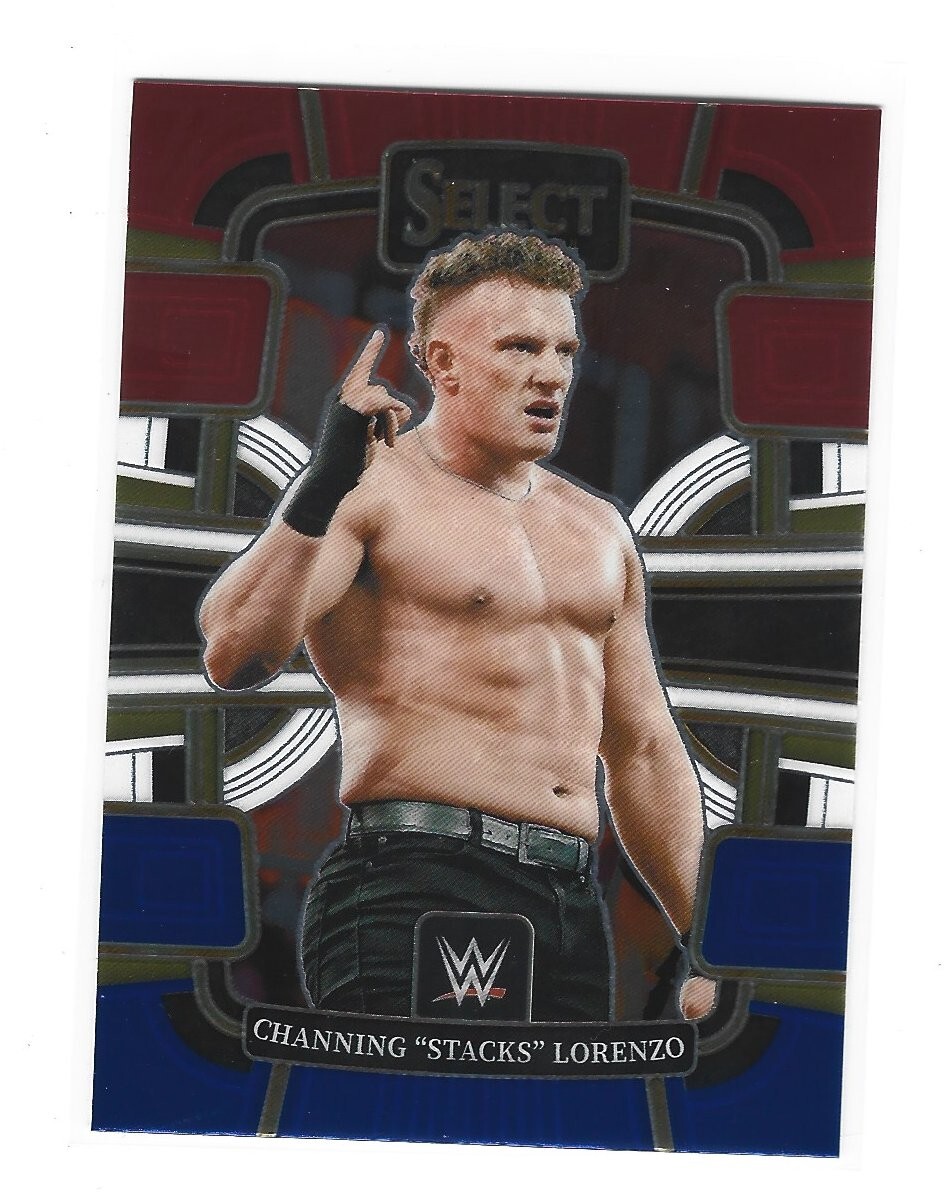 2024 Panini Select WWE - Concourse Channing "Stacks" Lorenzo #77 Red ...
