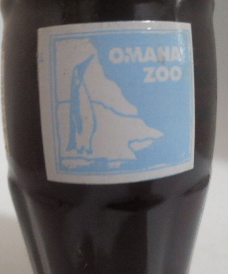 Coca-Cola Classic OMAHA ZOO 1995 COMMERMORATIVE BOTTLE 8oz Bottle FULL ...