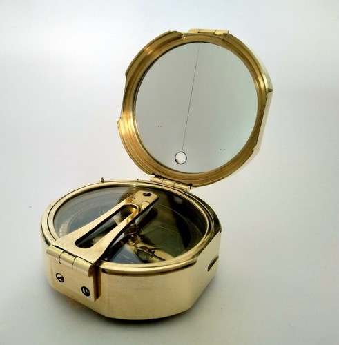 Brass Compass Brunton Surveying Geological Maritime Nautical Compass | eBay