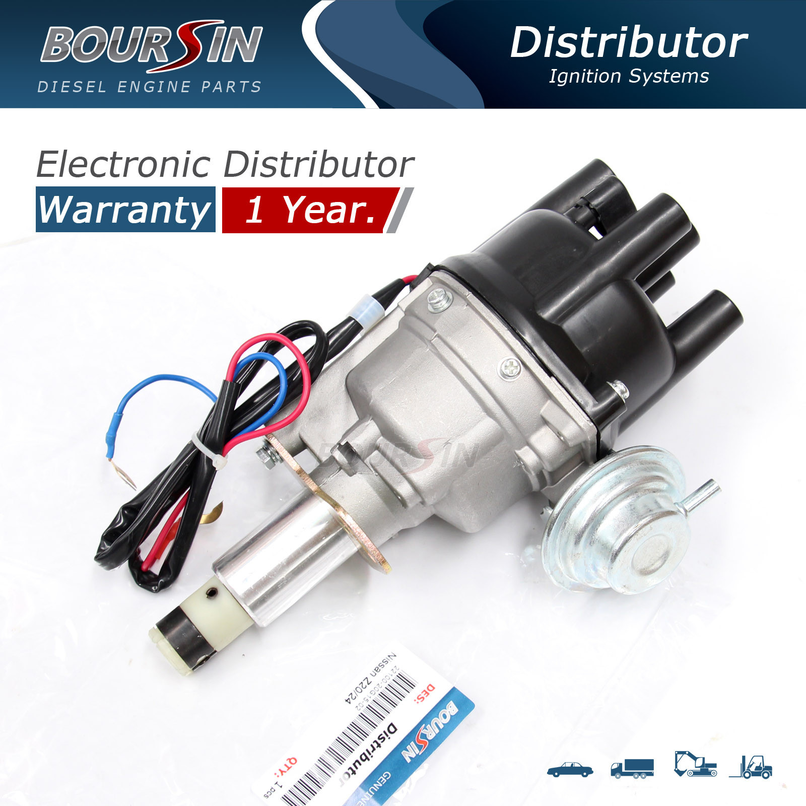 Distribuidor Nissan Z24 8 Bujias at Tina Philpott blog