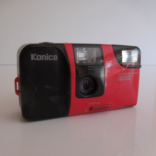KONICA Camera Lens Japan Pop Super Auto Focus Flash Free | eBay