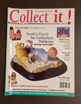 Collect it! Magazine Issue 14 August 1998 Winnie The Pooh Edition | eBay UK
