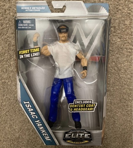 WWE Mattel Elite Flashback Dr. Isaac Yankem DDS Kane Glen Jacobs RARE ...