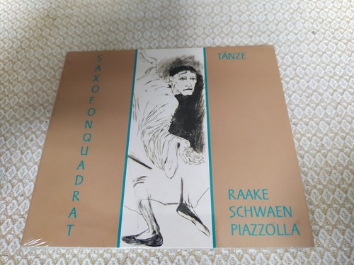 Saxofonquadrat : Tänze - Raake, Schwaen, Piazzolla - CD Harp Berlin NEW ...