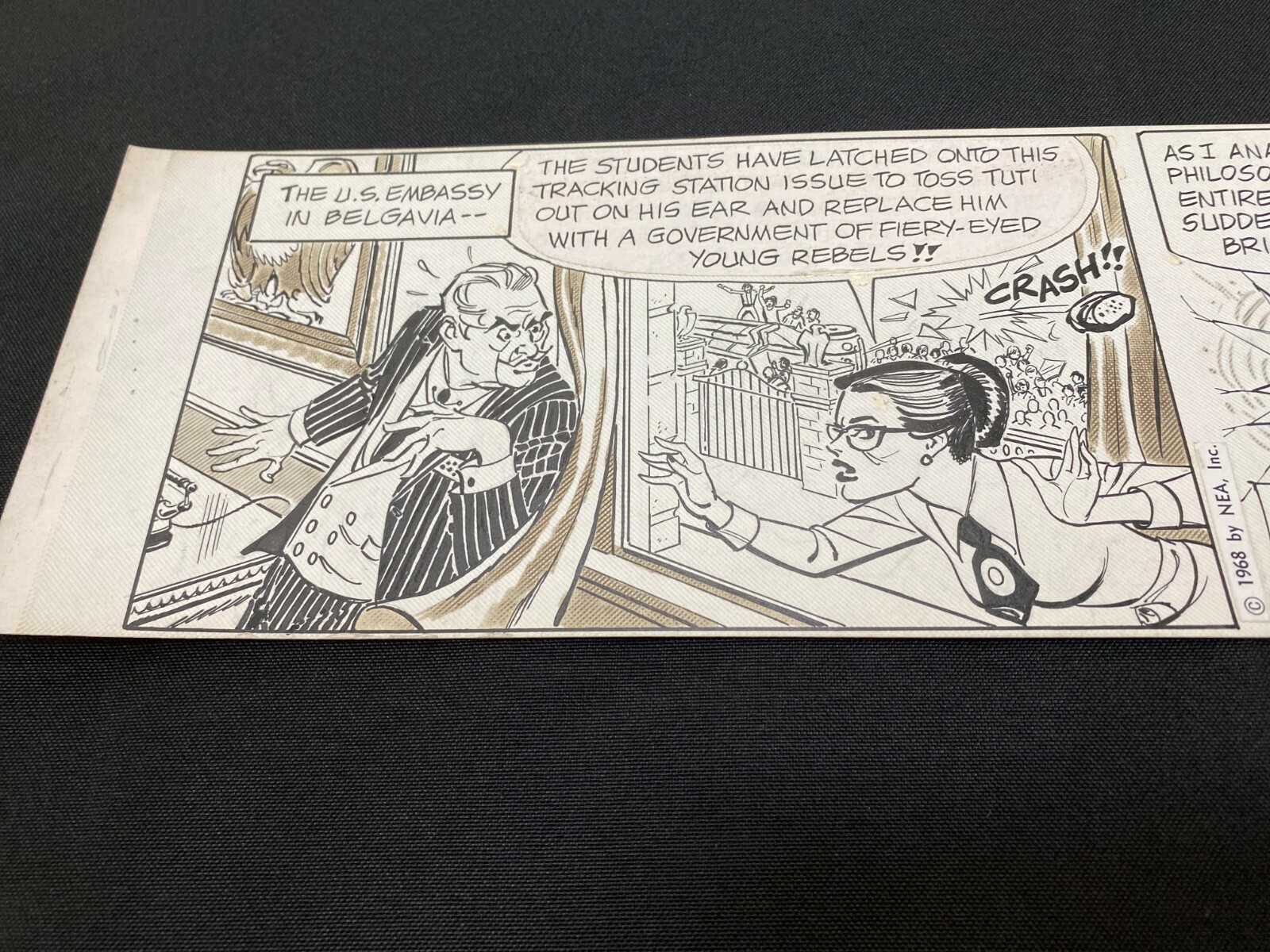 #681129 ROBIN MALONE Original Daily Strip Art by Bob Lubbers November ...