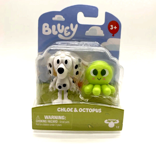 Bluey Chloe and Octopus Figure Story Starter Pack | eBay