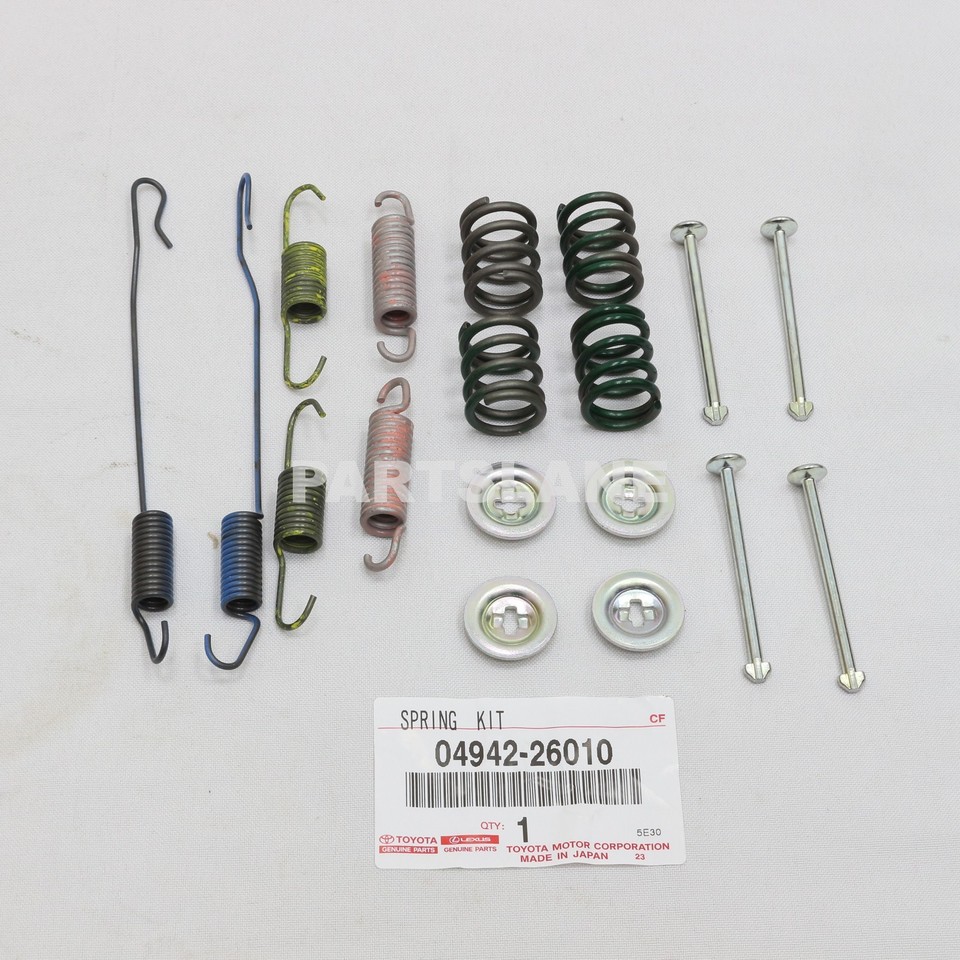 Toyota Granvia HiAce Majesty OEM Genuine Rear Brake Spring Kit 04942 ...
