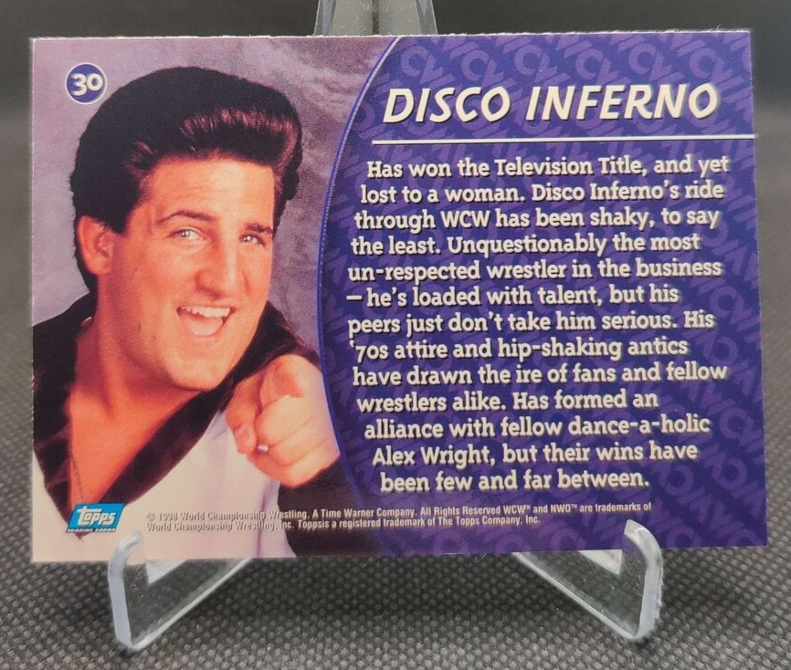 1998 Topps WCW #30 Disco Inferno Wrestling Card | eBay