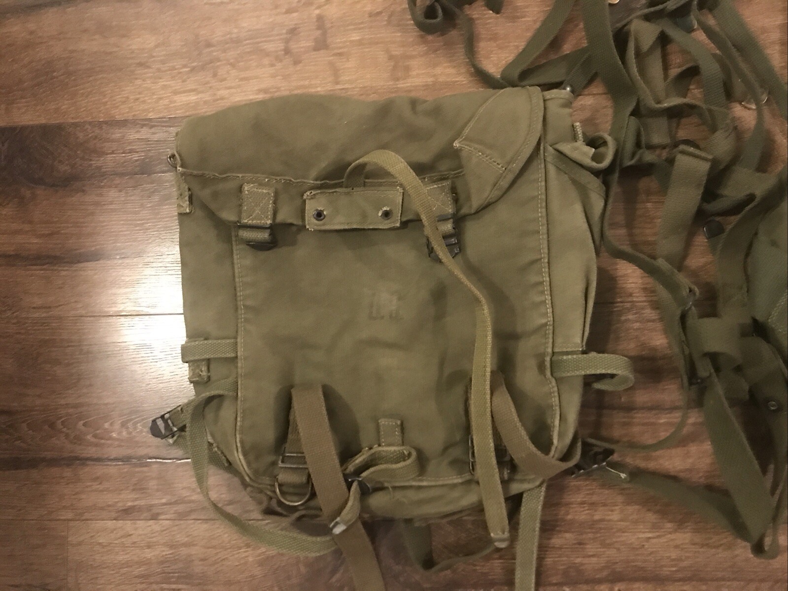 2 ORIGINAL VIETNAM WAR ERA US ARMY M1956 M1961 COMBAT FIELD PACK PACKS ...