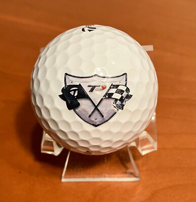 TaylorMade Penta "TP Black and Racing Flag" Logo Golf Ball | eBay