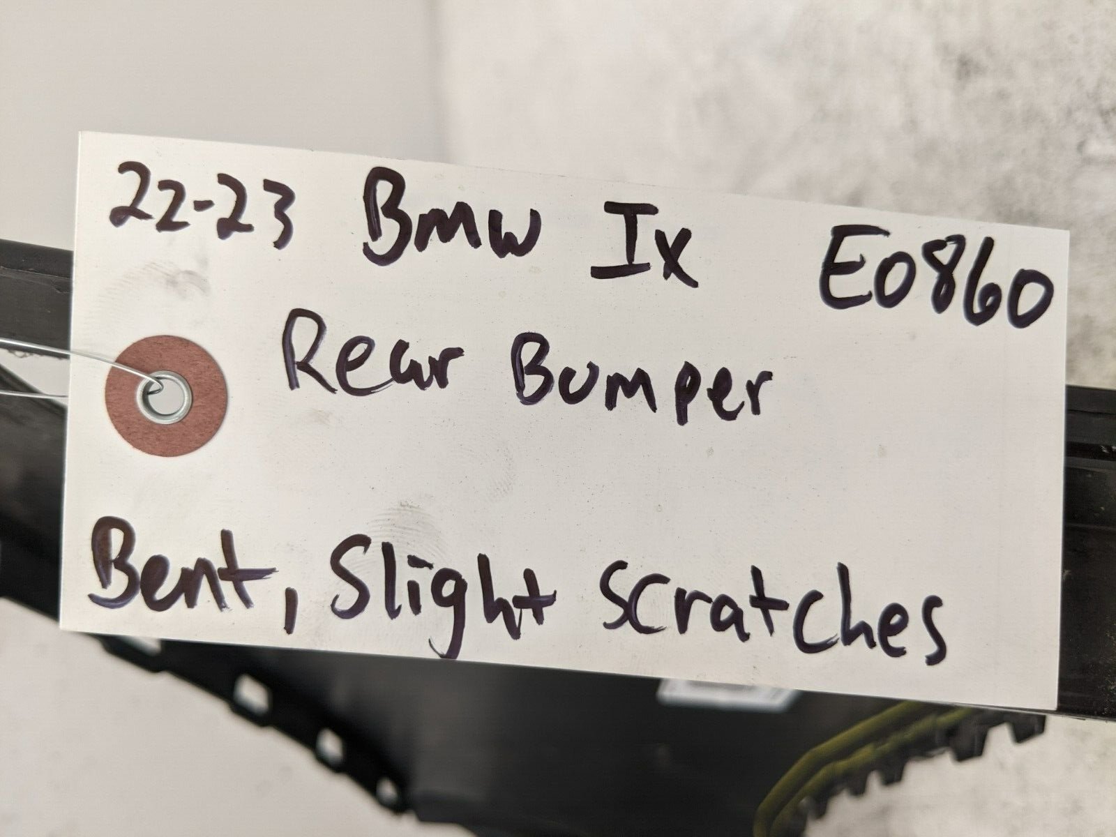 2022-2023 BMW IX Rear Bumper Cover W/ Valence | 51128737823 | Genuine ...