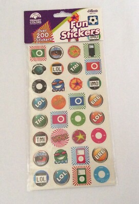 Fun Stickers Over 200 Stickers | eBay